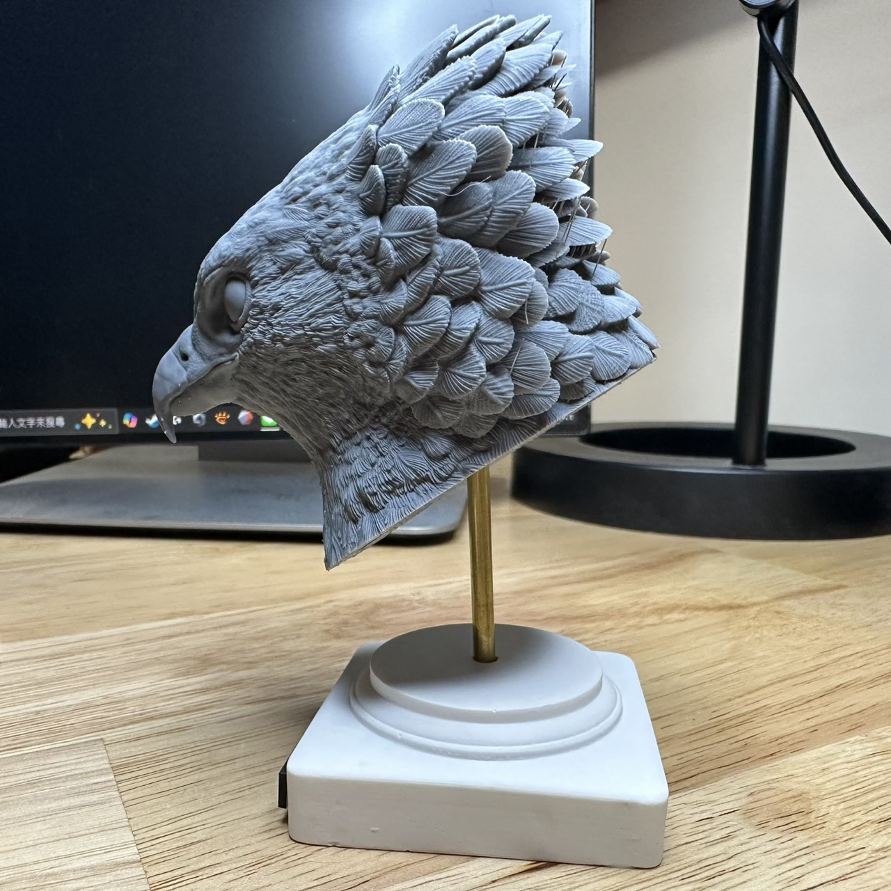 蛇雕 大冠鷲頭雕_ Mr.Brade 3D列印未塗裝模型 | 蝦皮購物