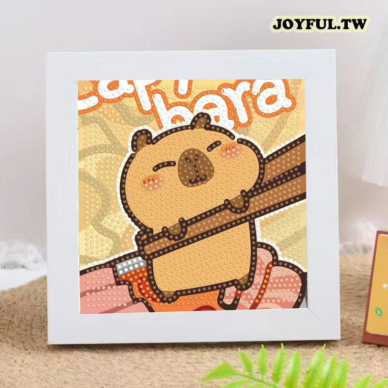 JOYFUL.TW 可愛 鑽石貼畫 鑽石畫 拉布布 生日禮物 畢業禮物 情侶禮物 labubu 貼鑽畫 | 蝦皮購物