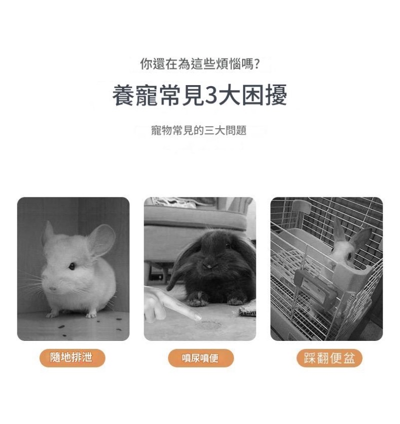 道格兔Dogbbit | 寵物迷你便盆 外出便盆 兔子便盆 四角便盆 方形便盆 兔便盆 天竺鼠便盆 兔子用品 龍貓 刺蝟 | 蝦皮購物