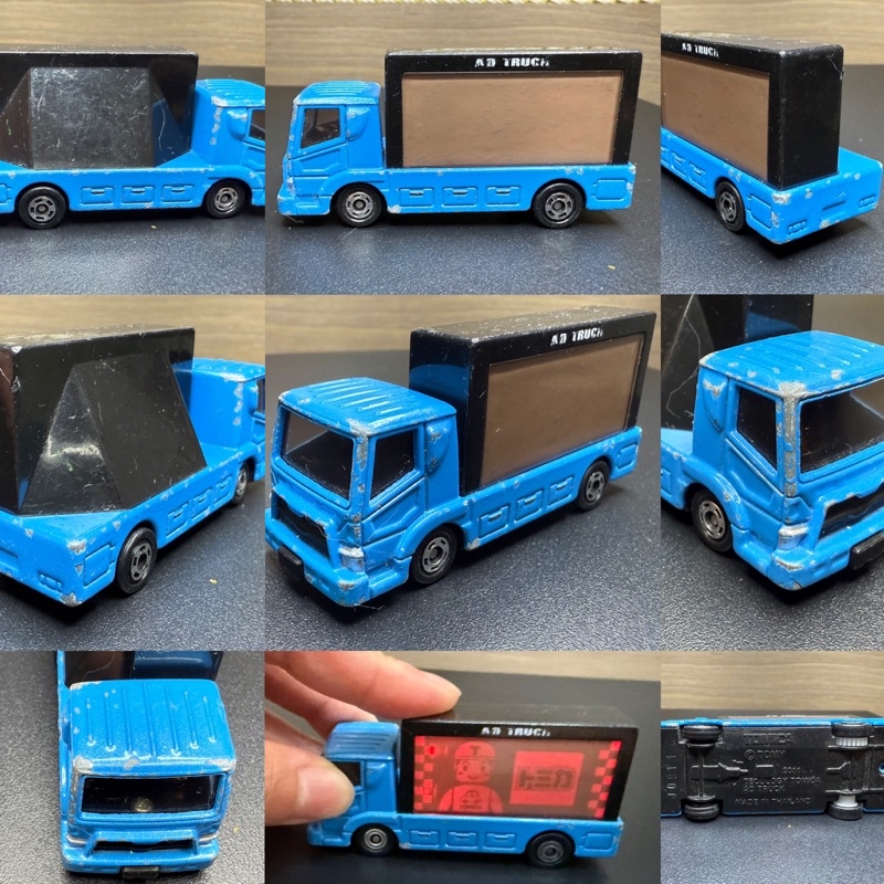 tomica AD TRUCK 廣告車 發光車 發光 多美 tokyo toy show 車展 會場車 紀念車 T君 | 蝦皮購物