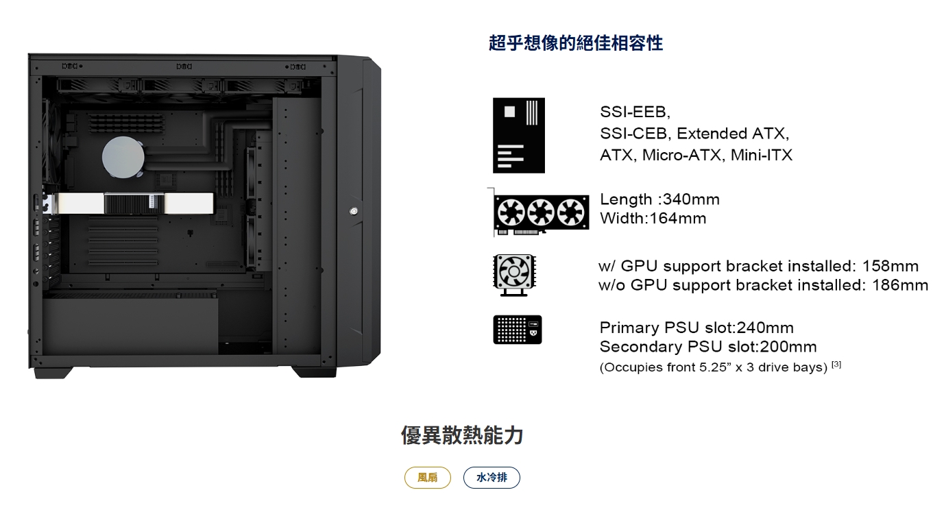 小白的生活工場*銀欣 (CS383) 8槽SAS-12G / SATA-6G熱插拔高效能 E-ATX NAS 機殼 | 蝦皮購物
