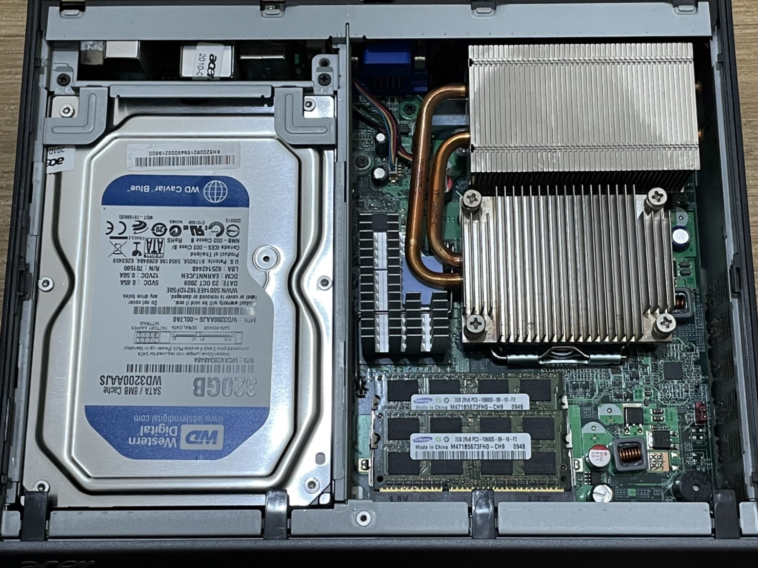 插電即用 正版WinXP Pro 宏碁Acer L480 E7500 雙核 HTPC 小主機(4G記憶體/320G硬碟) | 蝦皮購物