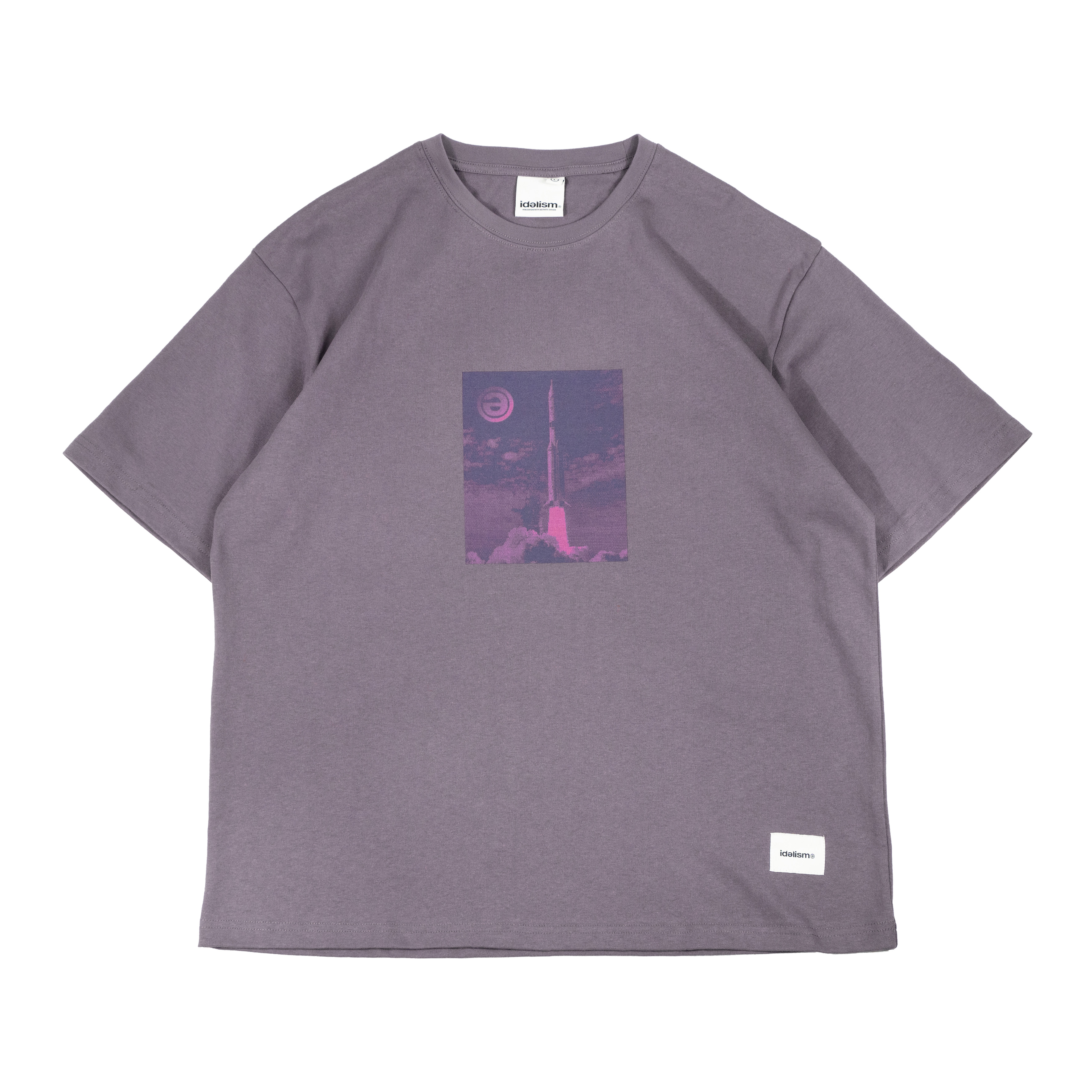 (Wings Select) idealism Rocket Tee 像素圖短上衣 短袖 短t 上衣 寬版 | 蝦皮購物