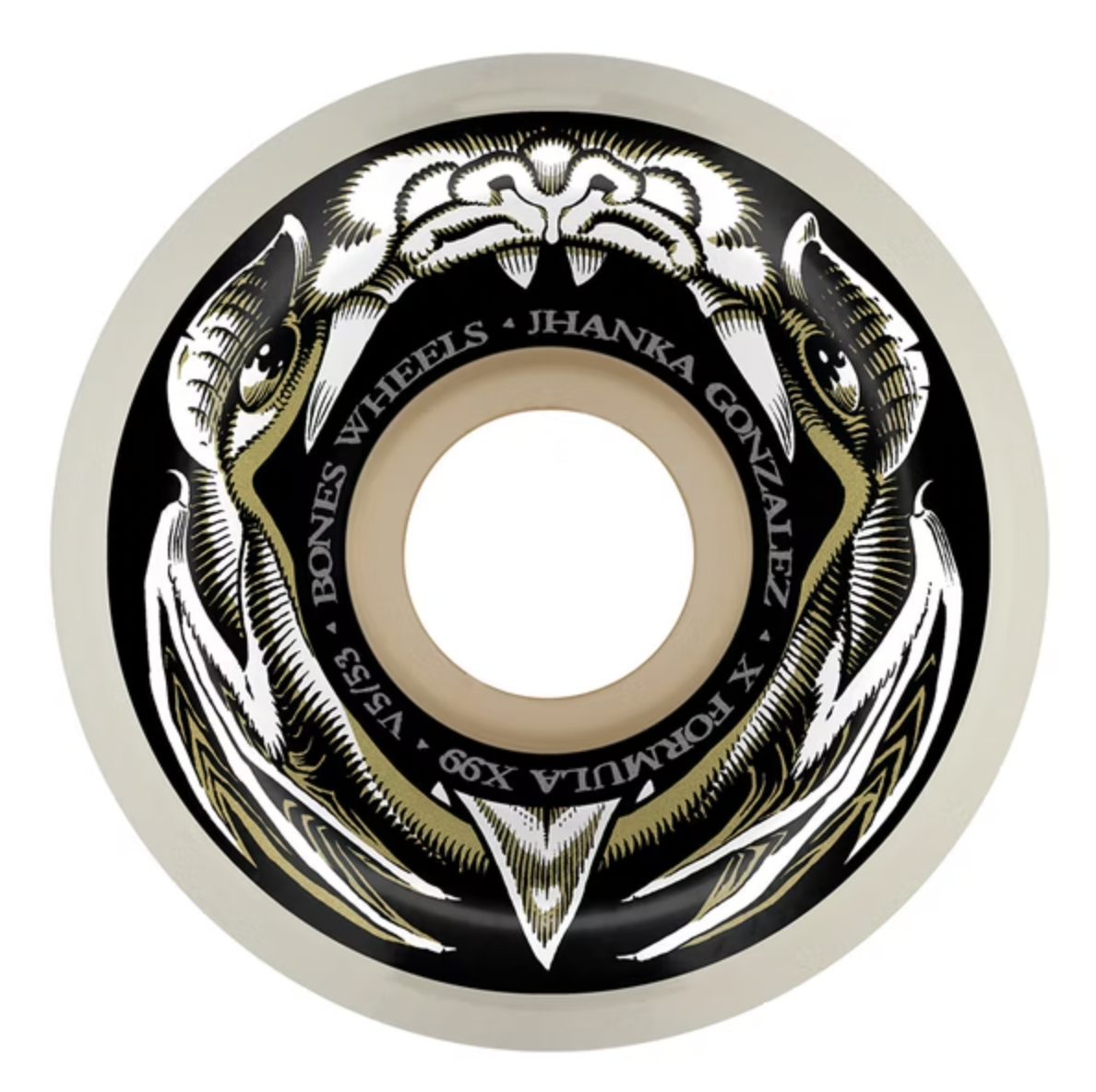 滑板輪子 Bones X-Formula Jhanka Night Flight V5 53mm 99a | 蝦皮購物