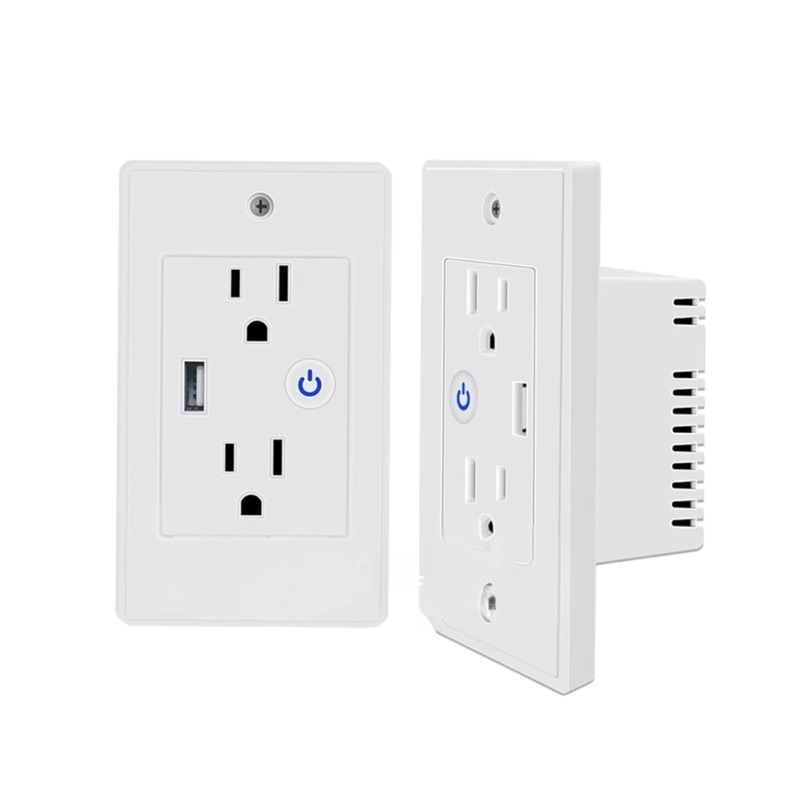 MATTER SMART WALL SOCKET 16A 大功率 塗鴉系統 智能插座 智慧插座 直聯蘋果 3C | 蝦皮購物