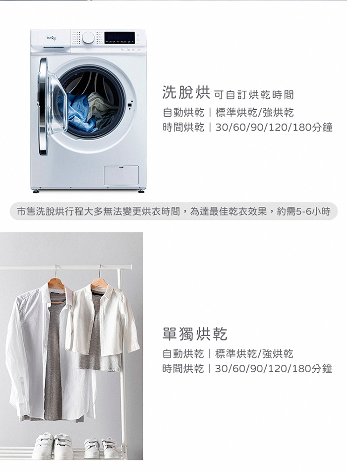 狂銷千台高CP 無痛升級12KG洗脫烘白(省水12公斤變頻滾筒 洗劑自投洗衣機 福利品) | 蝦皮購物