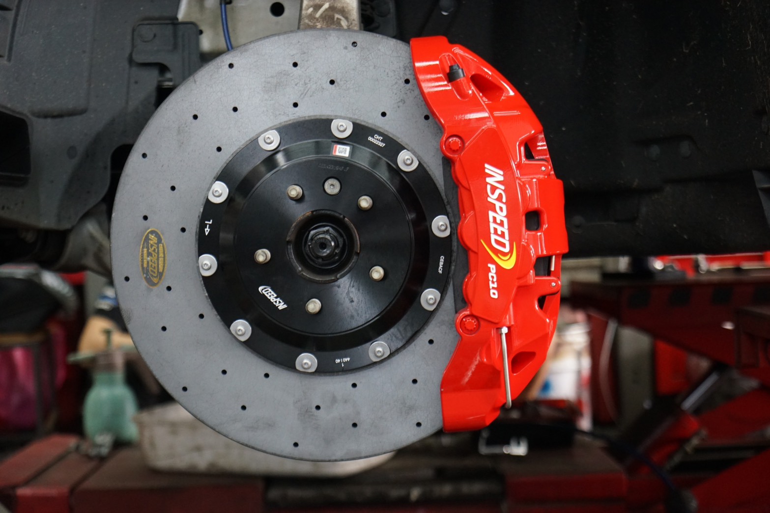 INSPEED硬速煞車套裝 PC系列PC10/PC4 ISCB碳陶/陶瓷煞車套裝 | 蝦皮購物