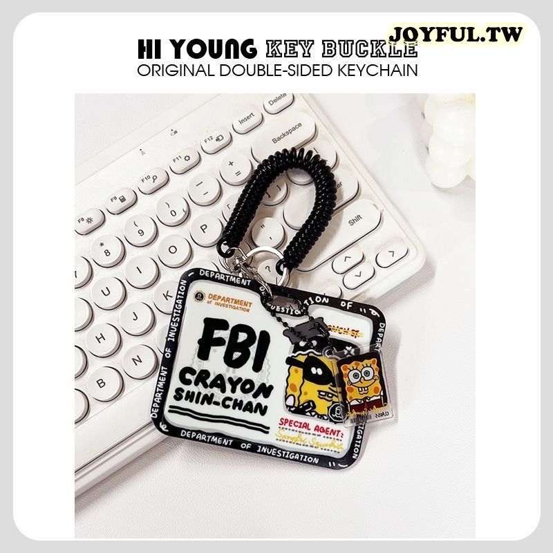 JOYFUL.TW 卡套 卡夾 悠遊卡套 證件套 證件夾 捷運卡 識別證夾 識別證套 海綿寶寶 | 蝦皮購物