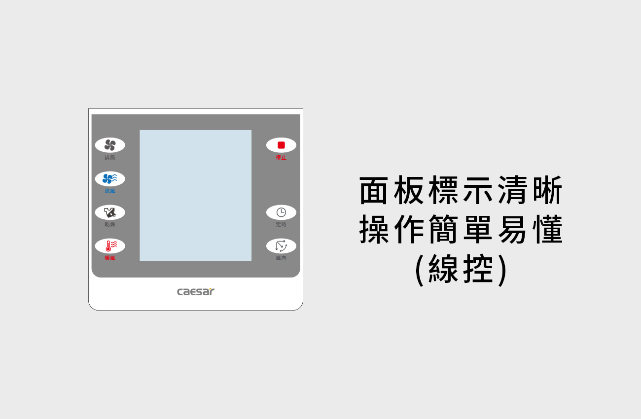 🚚限時免運 Caesar 凱撒衛浴 遙控浴室暖風乾燥機 乾燥機 暖風機 無線遙控 換風機 DF250 (含發票) | 蝦皮購物