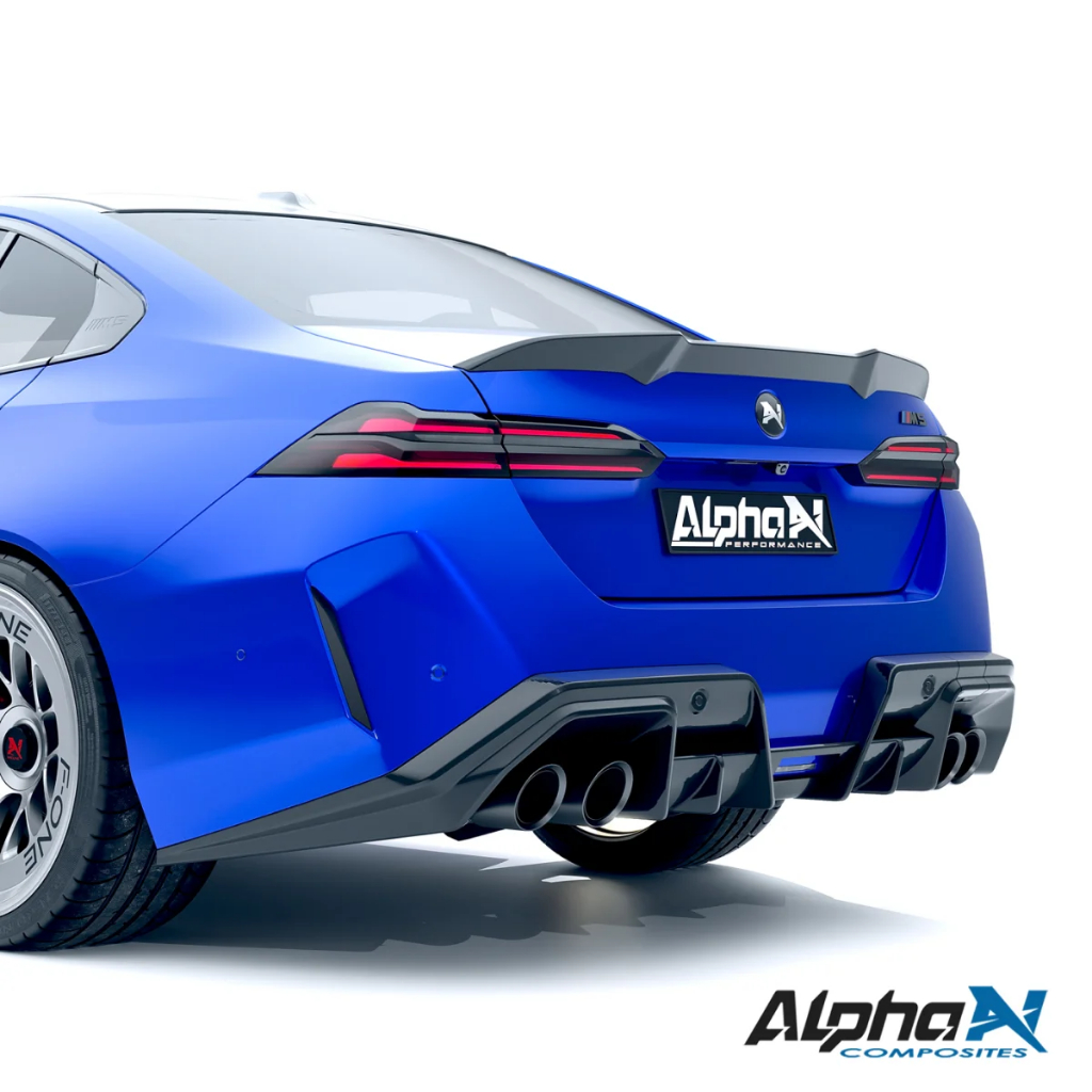 Alpha-N BMW G60 I5 G90 M5 升級 乾式碳纖維 尾翼 卡夢 鴨尾 擾流 乾碳 碳纖維 | 蝦皮購物