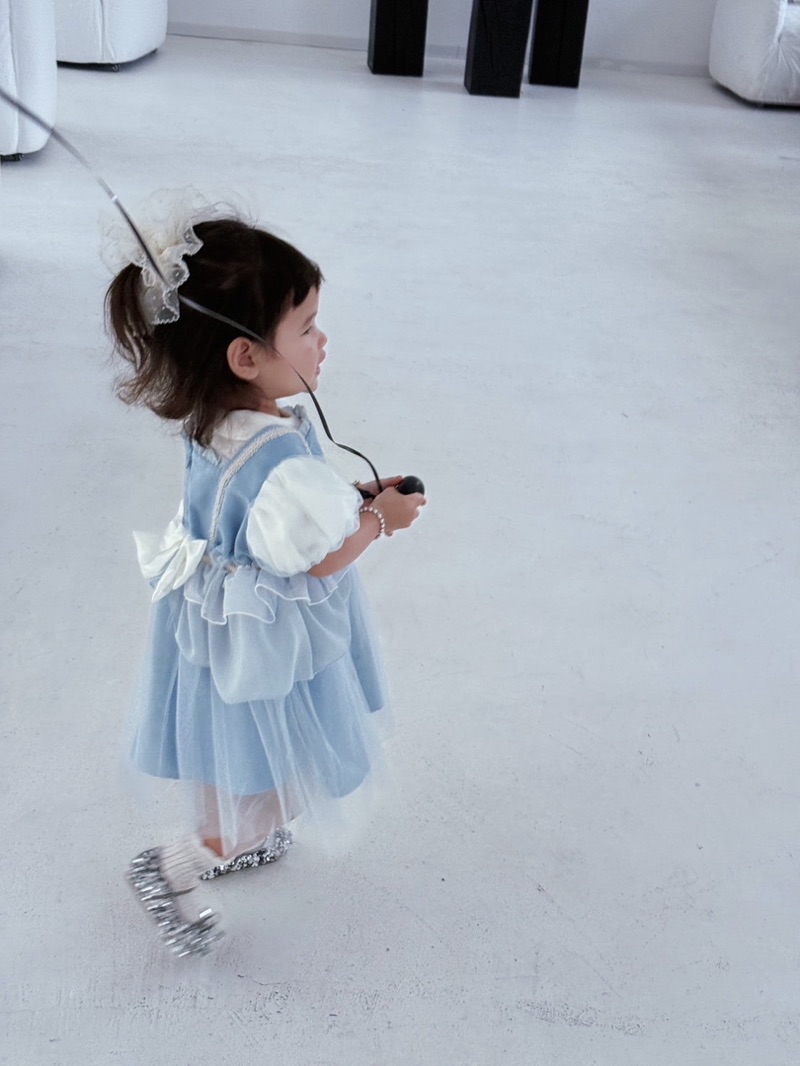 現貨 日本童裝 cottoli 仙度瑞拉 夢幻紗紗連身裙 | 蝦皮購物