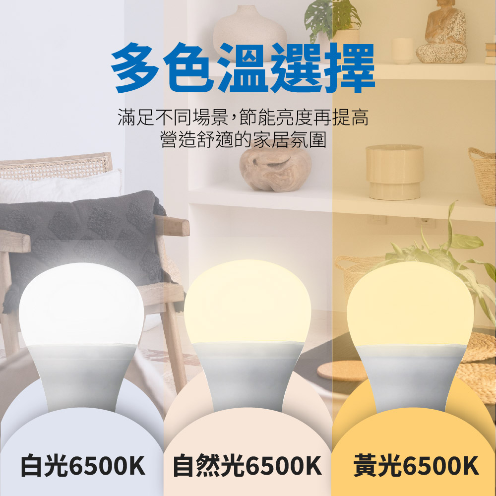 【現貨24hr出貨】 EVERLIGHT 億光 環保 LED燈泡 16W E27 無藍光 全電壓 節能省電 1年保固 | 蝦皮購物