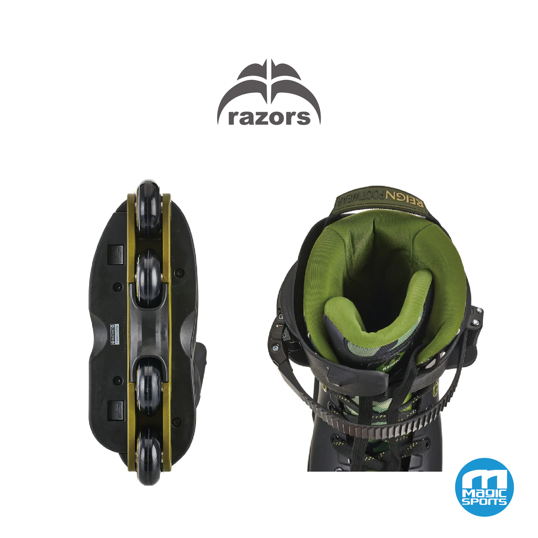 【第三世界】[ Razors Shift Camo 特技直排輪 ] ROCES USD THEM VALO 迷彩綠 | 蝦皮購物