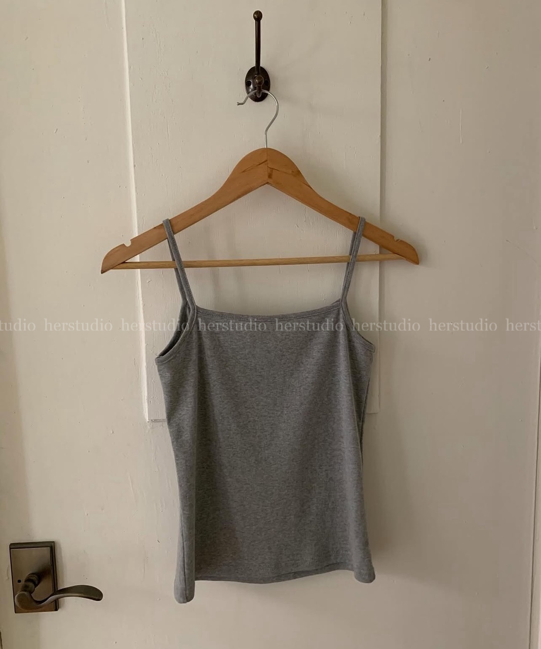 HERStudio韓國代購 胸抓褶細肩背心(4col) | 蝦皮購物