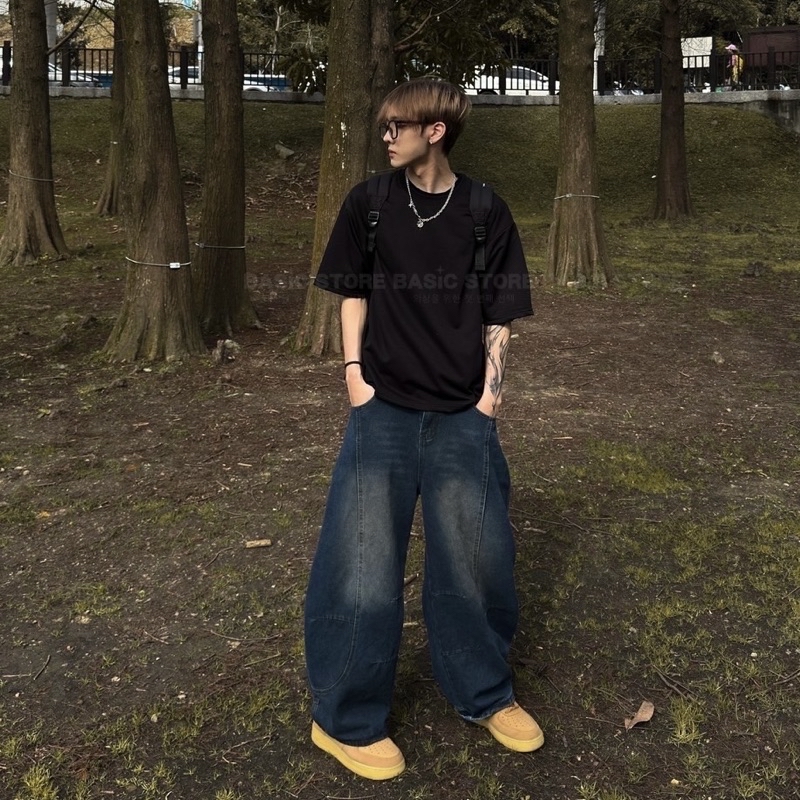 【BASIC】24H出貨｜韓系基礎 cleanfit 熱銷 實拍 Boxy版型 寬短 包色款 短袖 素T 穿搭必備 超頂 | 蝦皮購物