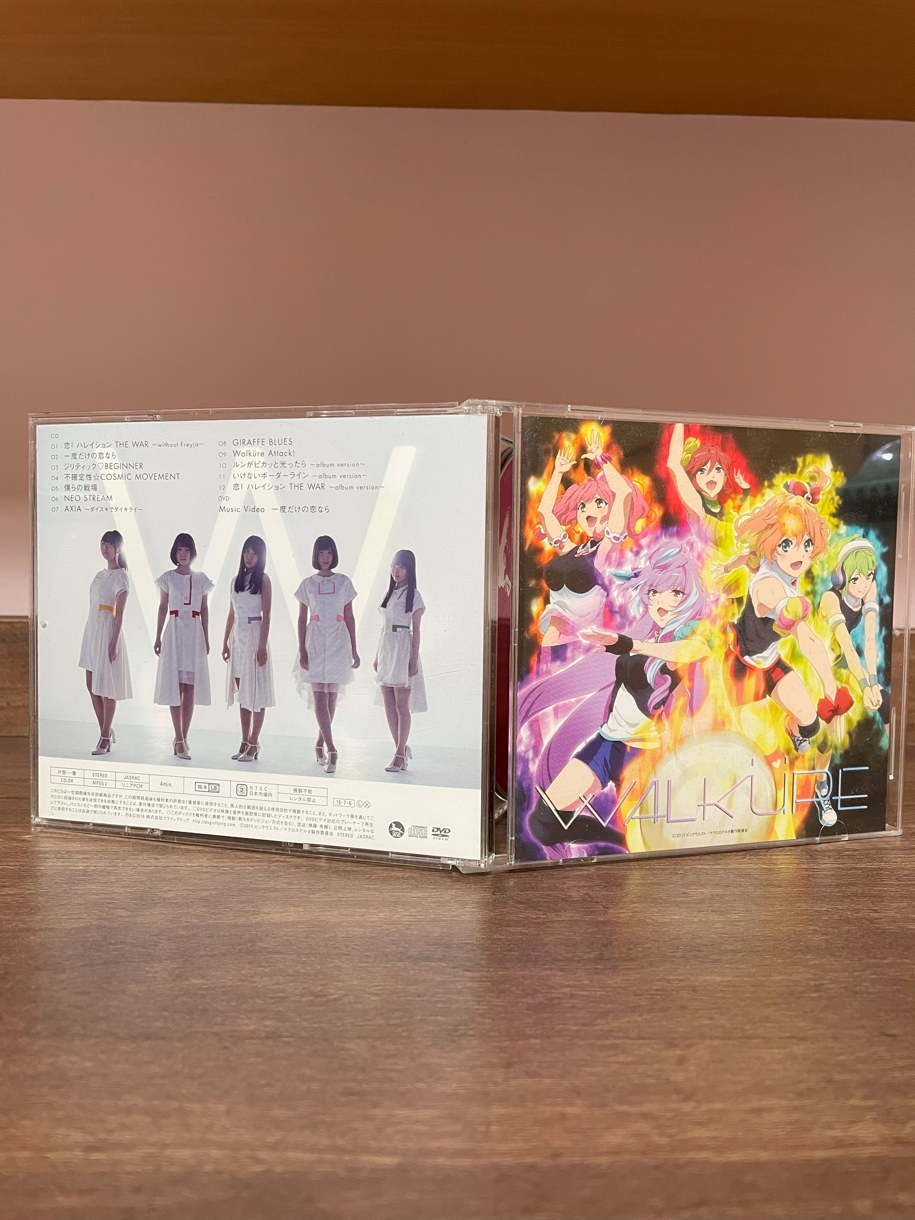 【動畫歌曲】 超時空要塞Δ 1st專輯 Walkure Attack！CD+DVD 初回限定盤 ．flying DOG | 蝦皮購物