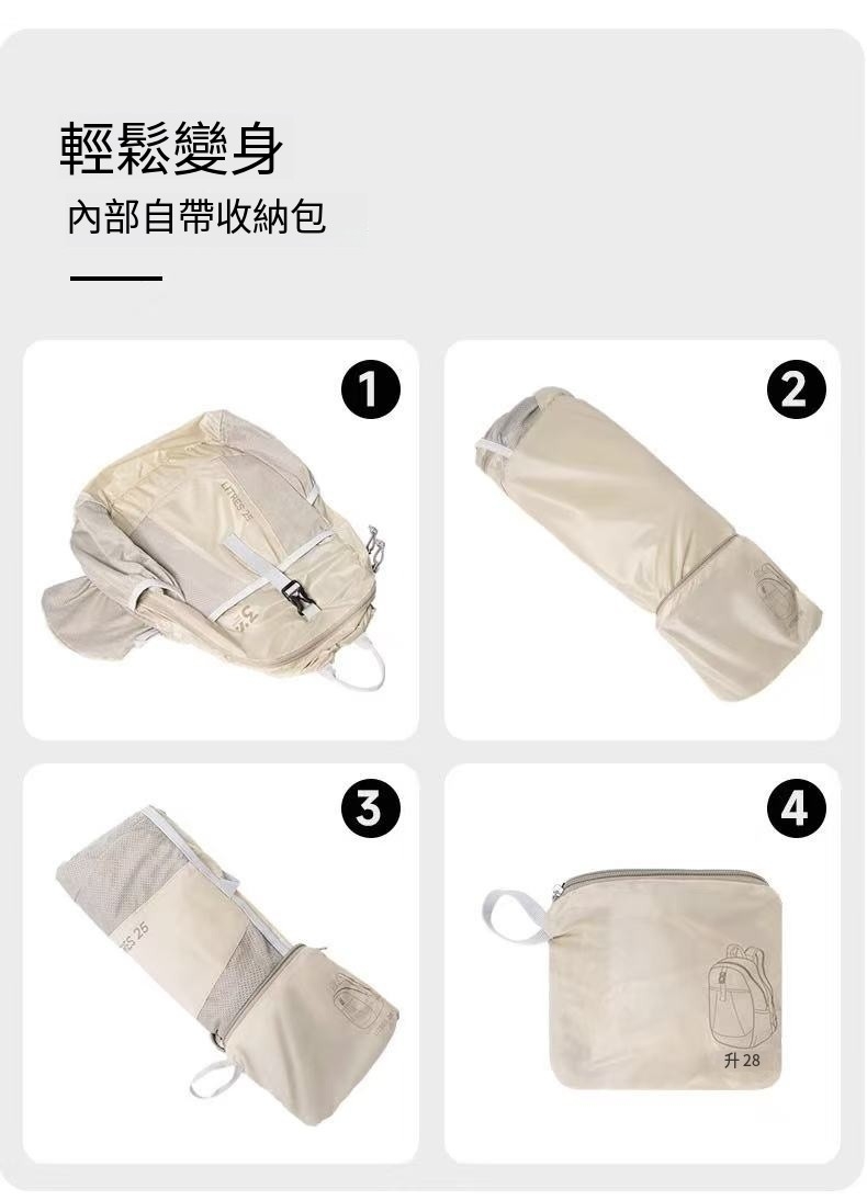 臺灣出貨 『SUNK&CO 和羽毛一樣輕 折疊收納背包 男女同款背包 露營戶外背包 旅行肩背包 機車背包 戶外双肩包 | 蝦皮購物