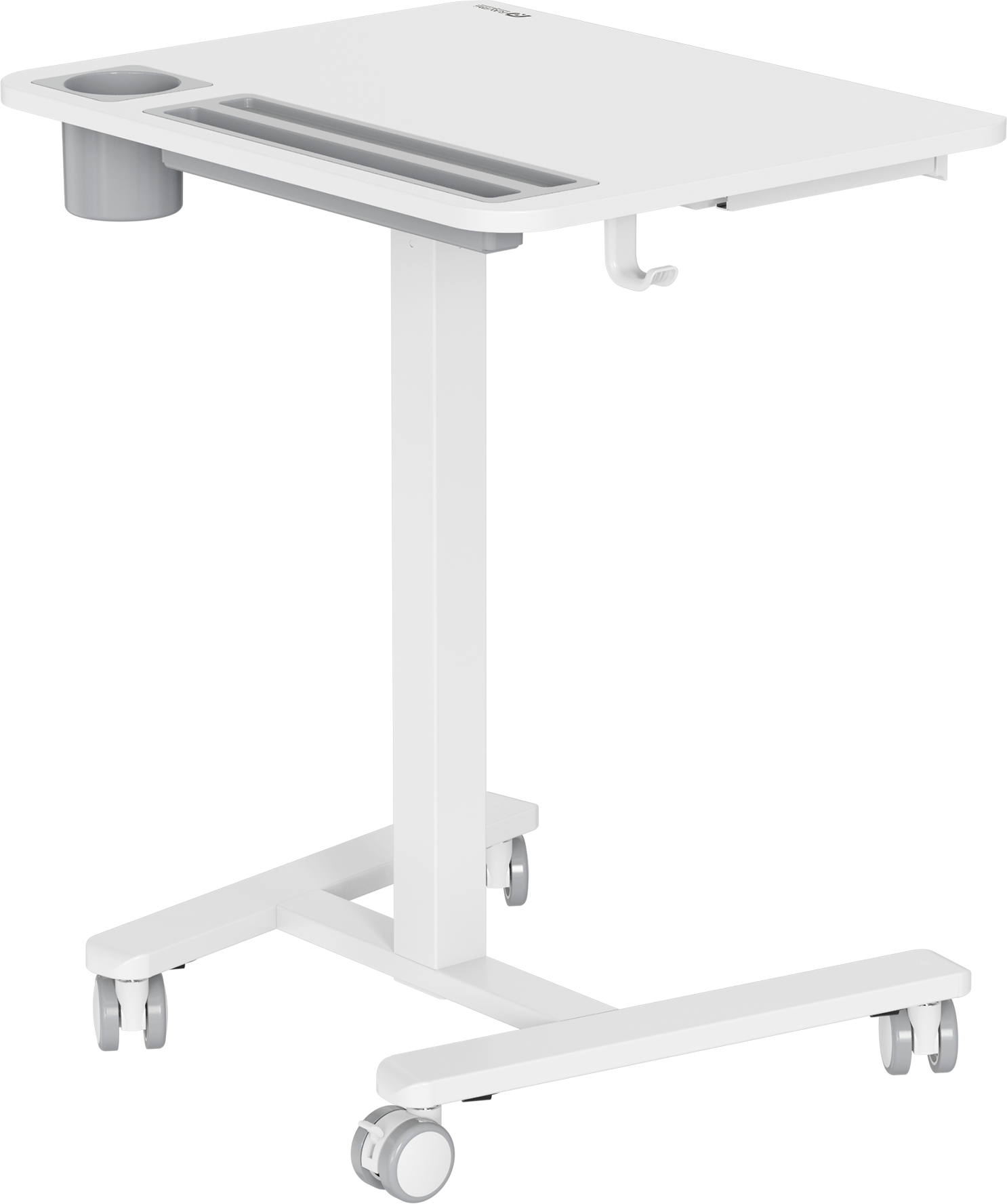 瑞米 Raymii VN-35 移動氣壓式升降帶抽屜站立辦公電腦桌 雙模式隱藏腳輪 學習桌 升降桌 工作桌 氣壓桌 | 蝦皮購物