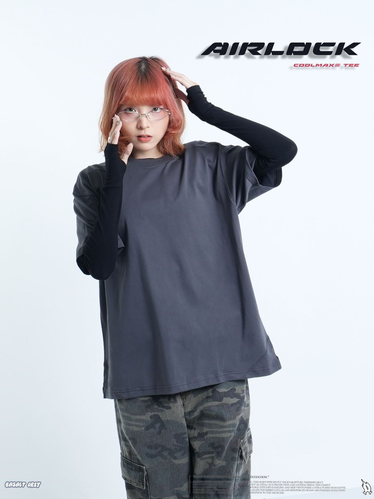 【DTT】25SS AIRLOCK / "COOLMAX® Soft Frame Tee"-涼感結構短袖 [ST-02] | 蝦皮購物