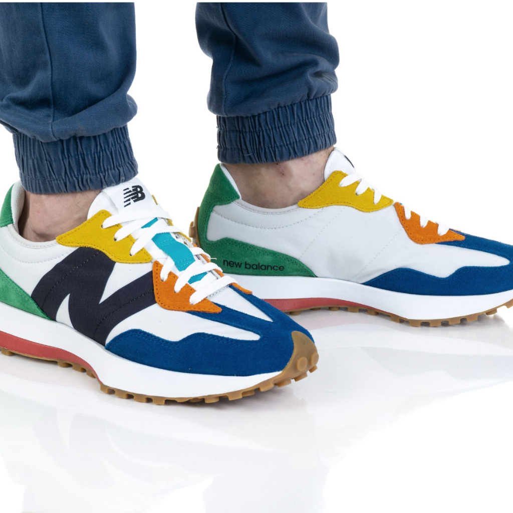 New Balance 327 彩色 黑N 拼接 復古 繽紛 厚底鞋 慢跑 運動鞋 百搭 休閒鞋 男鞋 MS327PBA | 蝦皮購物
