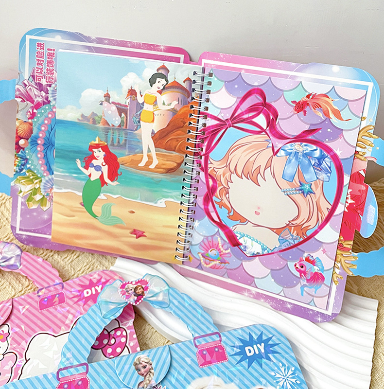 ⭐lisastar 台灣現貨 S109三麗鷗美妝安靜書 庫洛米安靜書 美樂蒂安靜書 公主安靜書 大耳狗安靜書 卡皮巴拉 | 蝦皮購物