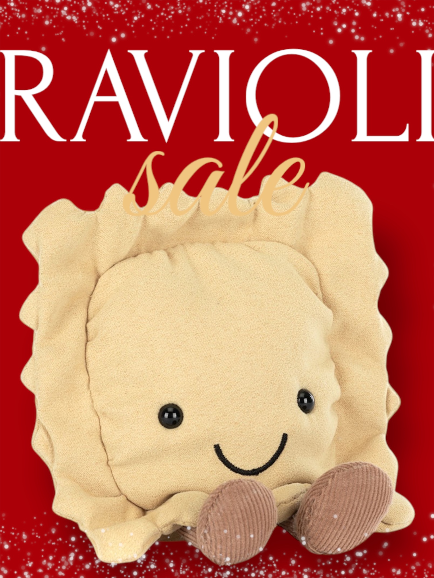 【正品 Jellycat 海外限定款 】義大利餃,甜點收藏,值得珍藏,送禮首選,Ravioli | 蝦皮購物