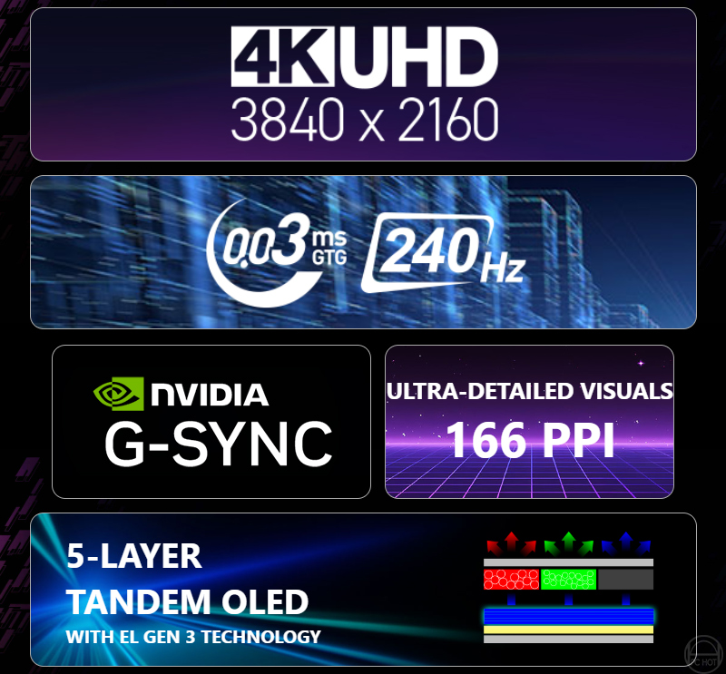 MSI 微星 MPG 272URX QD-OLED 電競螢幕 27吋 240Hz UHD 0.03ms HDR 可旋轉 | 蝦皮購物