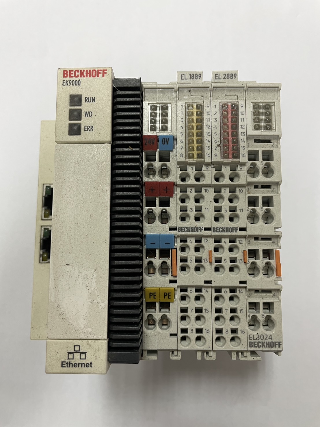 (近新品)(僅使用過一次) Beckhoff EK9000 + EL1889 + EL2889 通訊模組及輸入輸出模組 | 蝦皮購物