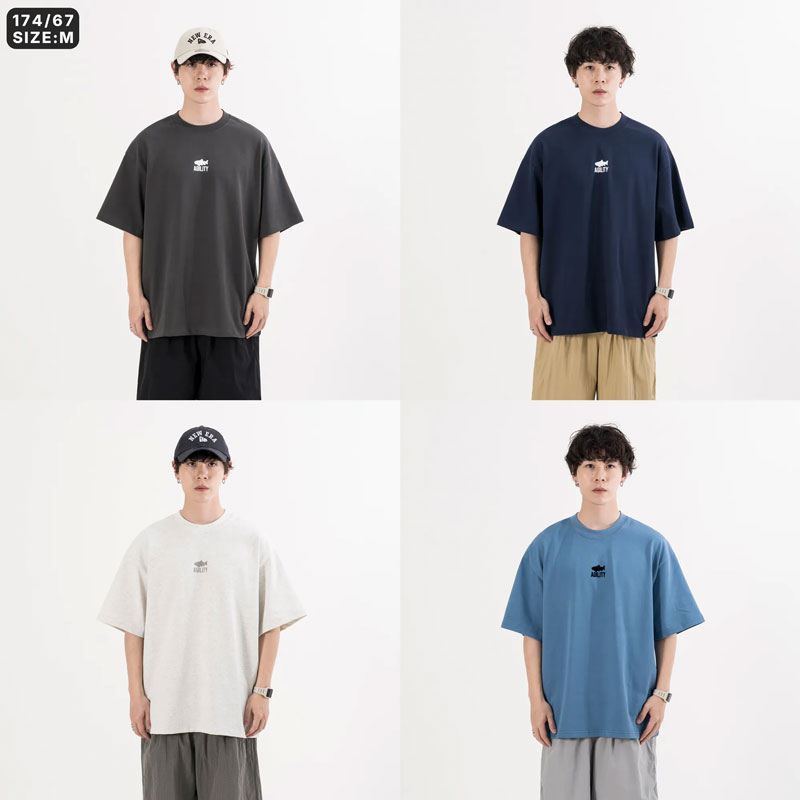 JKS AGILITY RS0-SW SHADOW IMAGE HEAVY TEE 魚影 短T (六色) 化學原宿 | 蝦皮購物