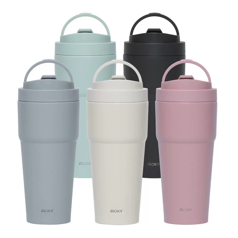 好市多分售 WOKY 沃廚二代杯 X 三麗鷗 渾圓杯雙層陶瓷保溫杯 750毫升 + 素色渾圓杯雙層陶瓷保溫杯 750毫升 | 蝦皮購物