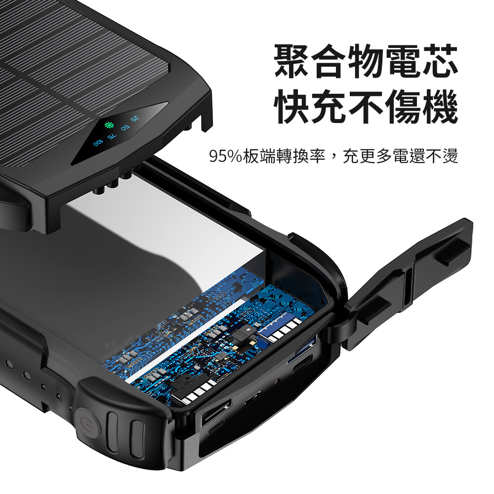 mimax米覓 太陽能磁吸充電器 20000mAh 磁吸行動充 磁吸 行動電源 拆卸折疊 蘋果 安卓 太陽能充電 | 蝦皮購物