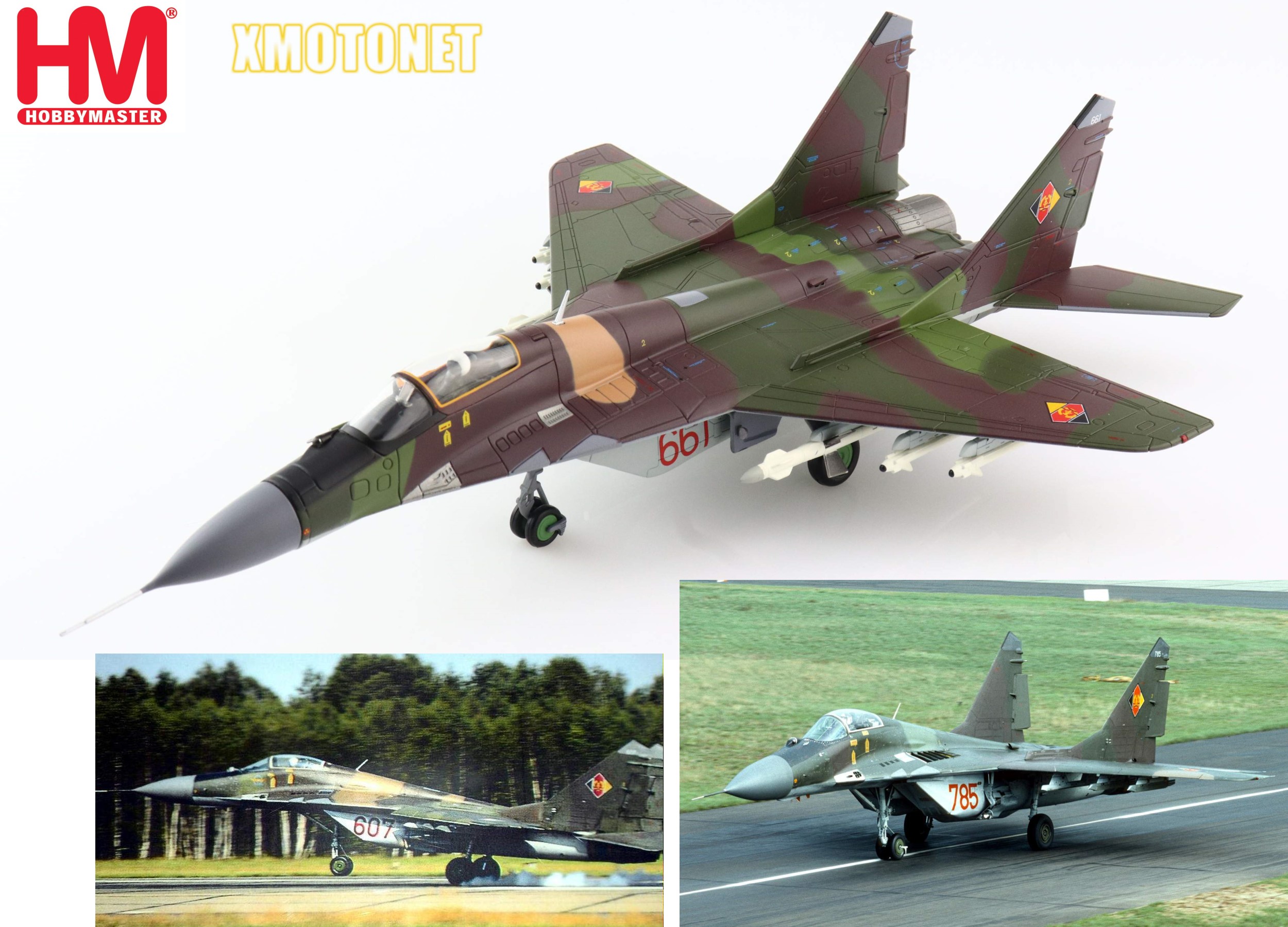 【魔玩達人】1/72 HM HA6514 MIG-29A Fulcrum Red 661東德 米格29戰鬥機【新品特價】 | 蝦皮購物