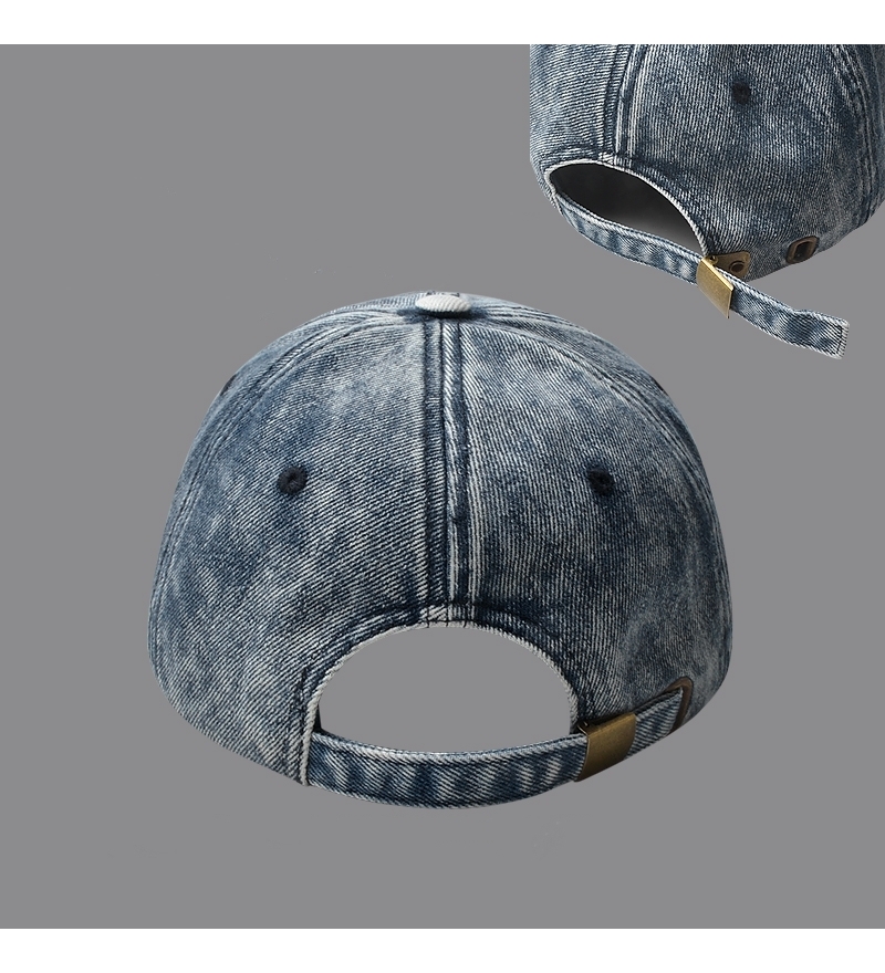 字母牛仔棒球帽【0525】PAPI女裝批發價春夏新款韓系INS休閒百搭復古水洗牛仔破洞遮陽帽 帽子 鴨舌帽 老帽 太陽帽 | 蝦皮購物