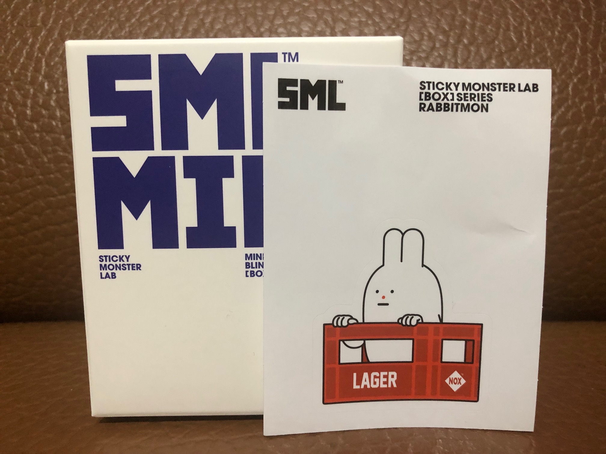 SML 黏黏怪物研究所 箱怪系列 黏黏怪 (RABBITMON LAGER拆盒未拆袋確認款) | 蝦皮購物