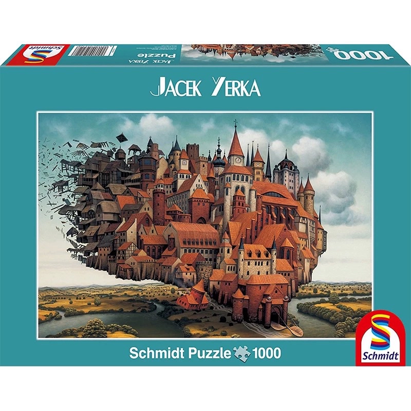 【現貨】德國 Schmidt Puzzle 正版進口 1000片 59512 天空之城 益智玩具 | 蝦皮購物