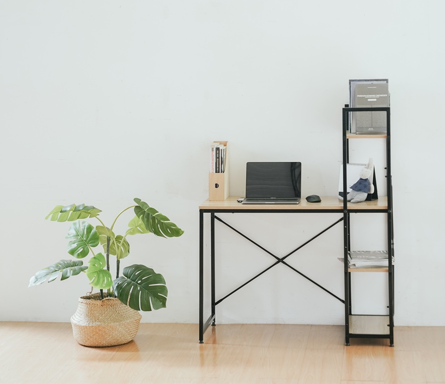 RICHOME 福利品 DE-260 鋼鐵人書架工作桌 辦公桌 電腦桌 工作桌 主管桌 職員桌 書桌 書架型 收納 | 蝦皮購物