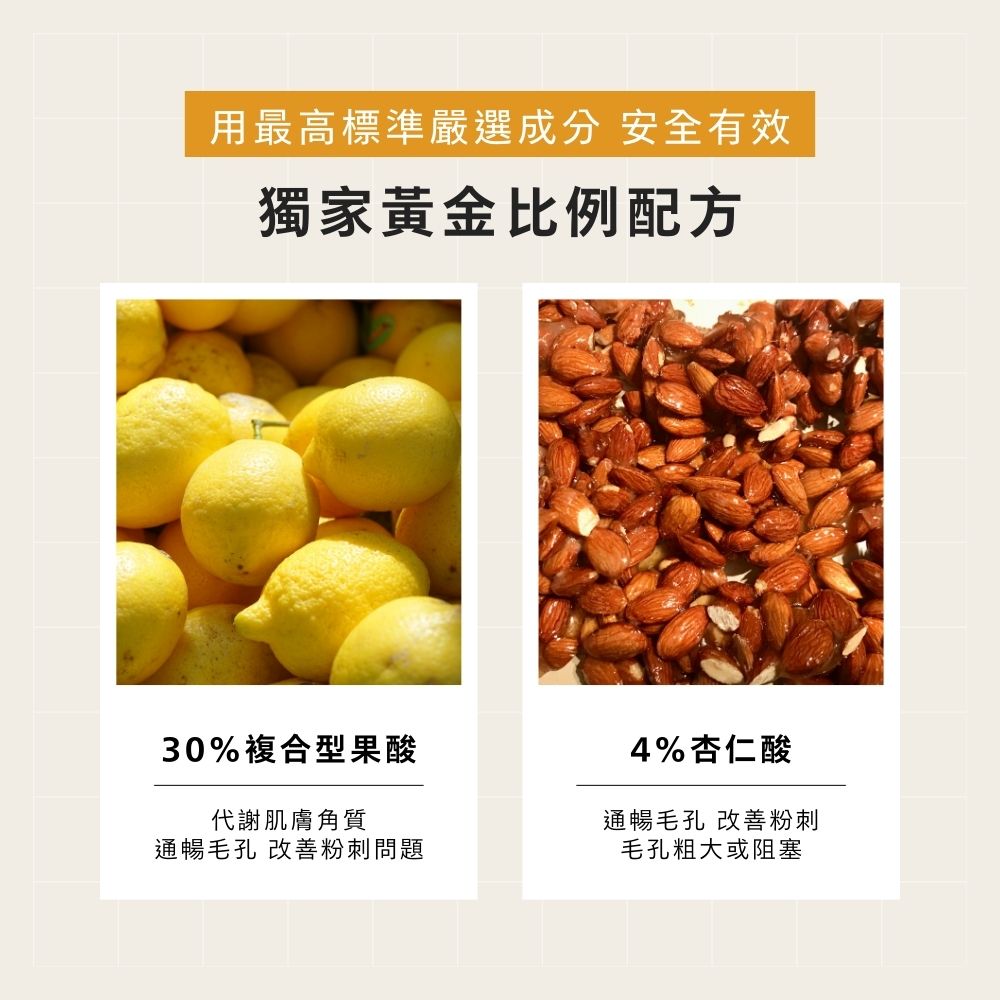 BFFECT【30%煥膚瓶】30%果酸+4%杏仁酸 30ml/瓶 高濃度果酸精華液 BFFECT煥膚瓶 隔日到貨 | 蝦皮購物