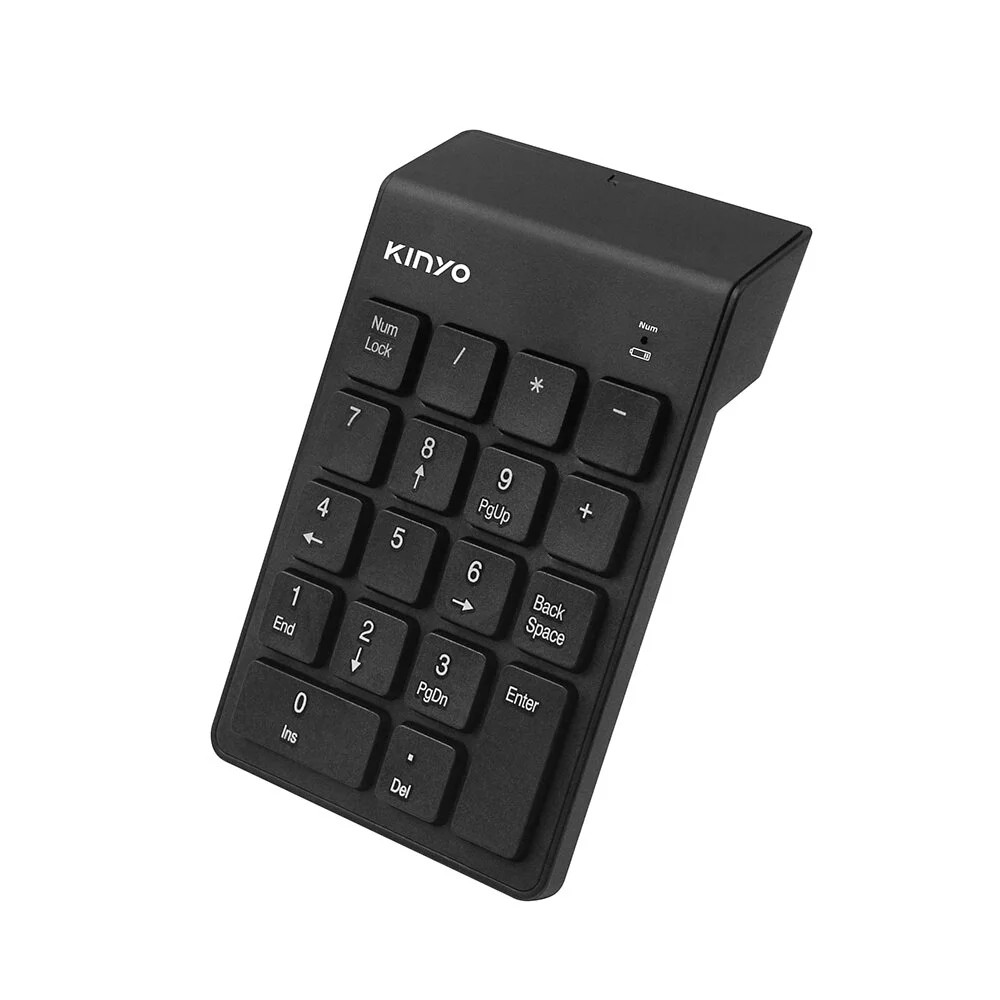 【KINYO】KBX-05 無線數字鍵盤 2.4GHz｜巧克力鍵帽｜Num Lock燈｜免驅動｜適用Windows | 蝦皮購物
