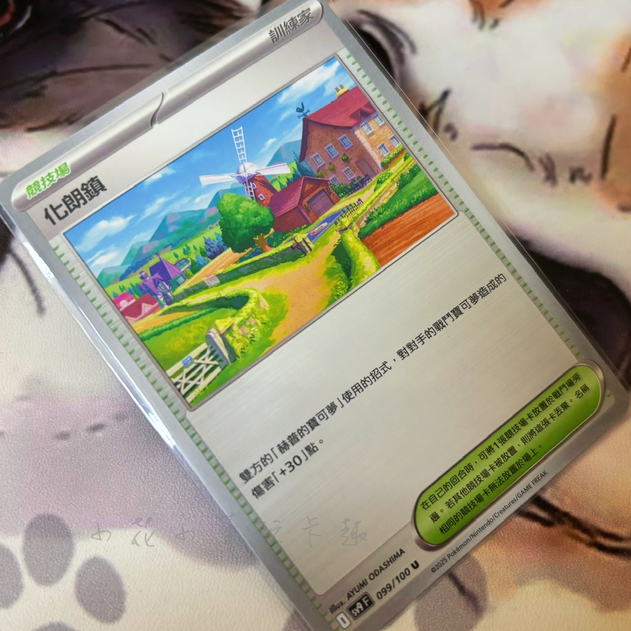 *小花小草* 化朗鎮 中文版 sv9 PTCG 寶可夢 099/100 對戰搭檔 | 蝦皮購物