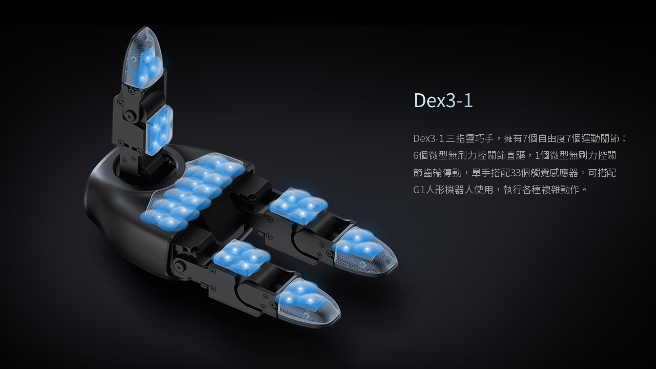Unitree Dex3-1 三指靈巧手 ( 宇樹台灣獨家代理 ) | 蝦皮購物