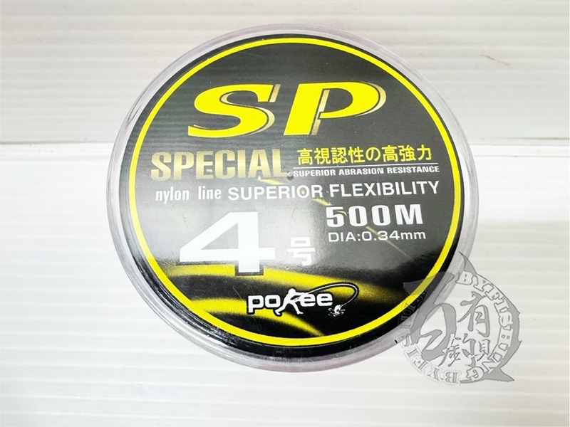 百有釣具 太平洋POKEE Z POWER(300m) 尼龍線3號/4號/5號/6號 透明 SP赤色500m | 蝦皮購物