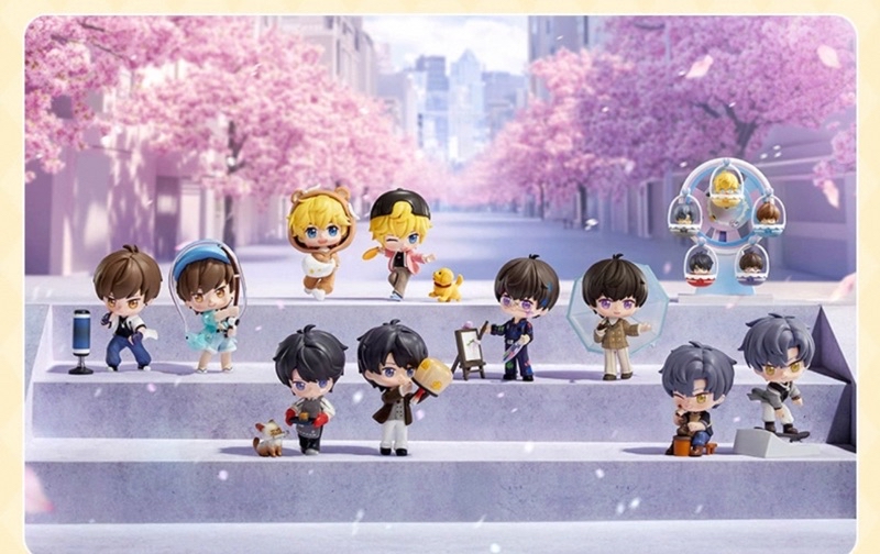 【代購】戀與製作人 X 泡泡瑪特 約會系列盲盒 POPMART Q版黏土人 盲盒 手辦 桌面擺件 | 蝦皮購物