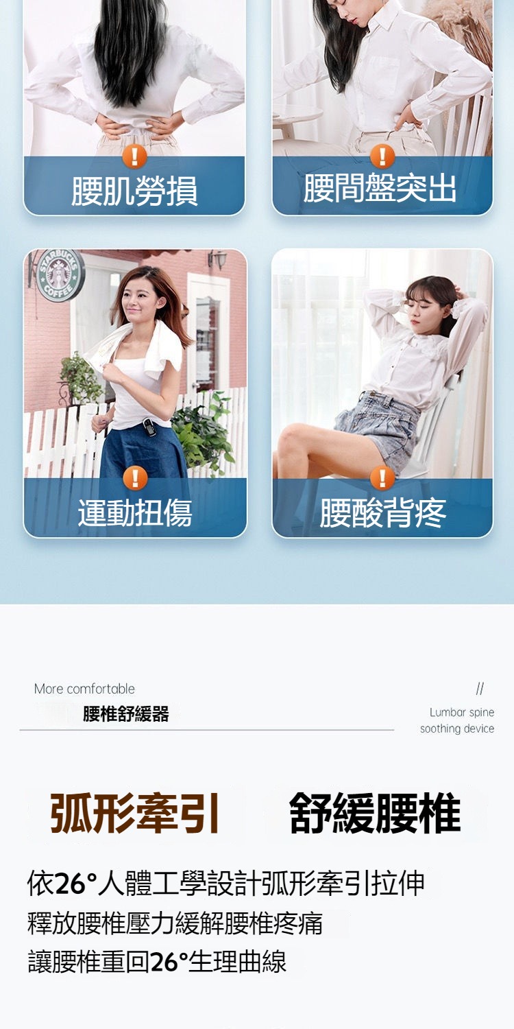 桃園快速【陞級 升級|腰痛剋星！】背部伸展器 脊椎伸展器 腰部伸展器 腰椎拉伸器 按摩器 拉背器 拉腰伸展器 拉筋板 | 蝦皮購物