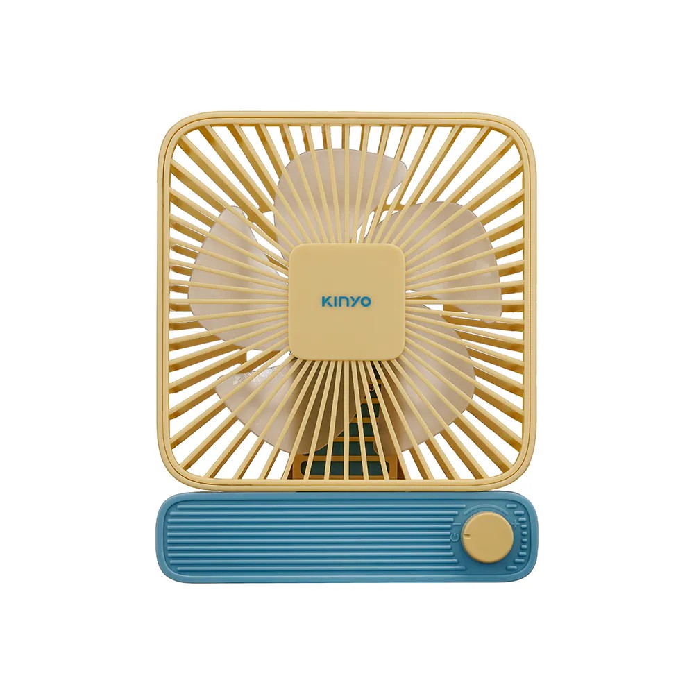 【KINYO】5.1吋復古靜音電風扇 UF-2652 桌立充電風扇 桌立風扇 小風扇 辦公桌扇 小型電扇【蘑菇生活家電】 | 蝦皮購物