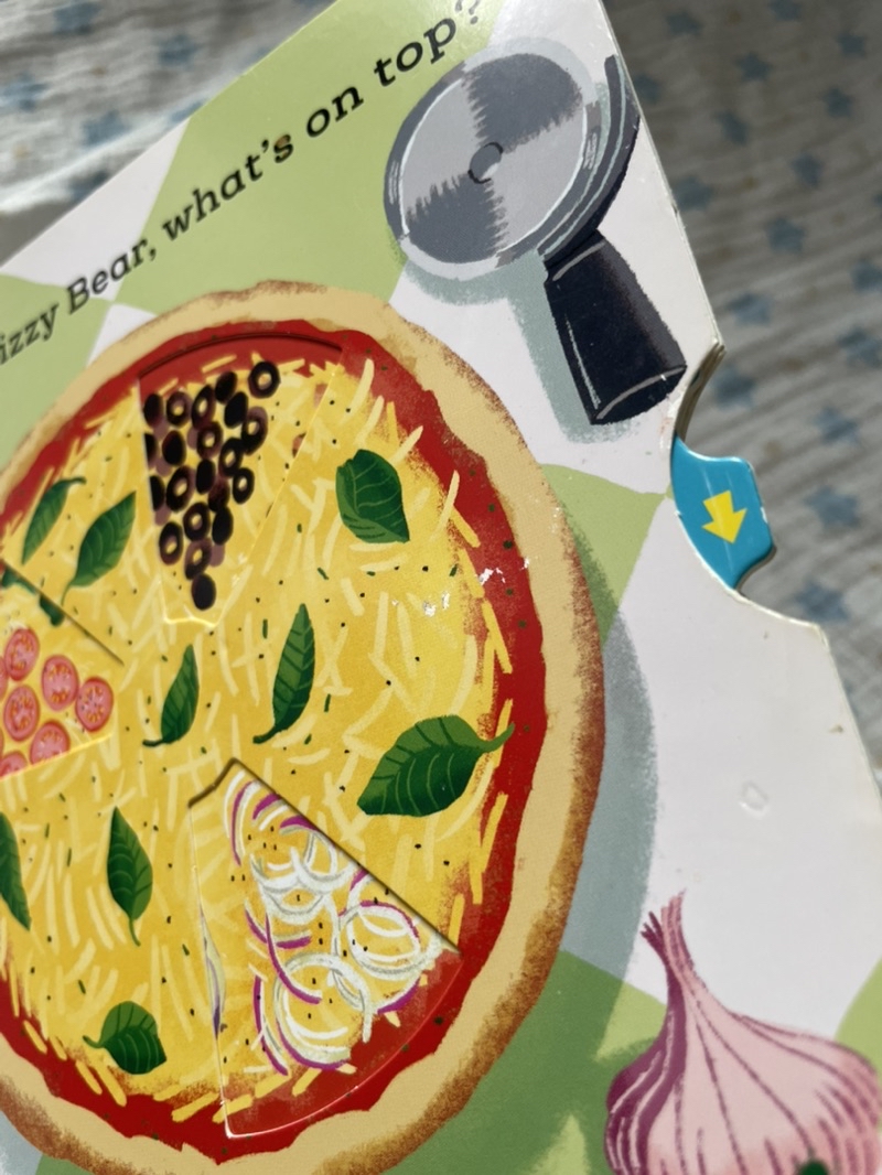 忙碌小熊 Bizzy bear pizza time 披薩 寶寶動動書 幼兒繪本硬頁書 | 蝦皮購物