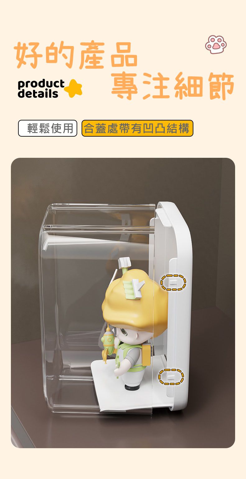 【台灣現貨】公仔展示盒 盲盒收納盒 壓克力展示盒 泡泡瑪特 POPMart Labobo Crybaby Molly | 蝦皮購物