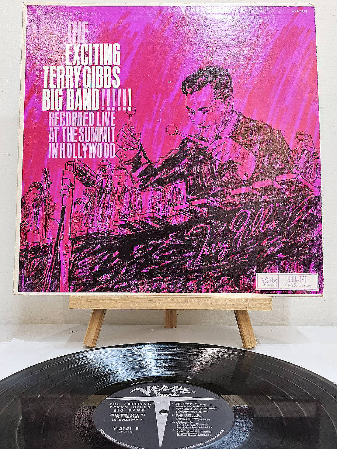 JR日版黑膠唱片《爵士唱片》VERVE爵士廠盤「The Exciting Terry Gibbs Big Band」現貨 | 蝦皮購物