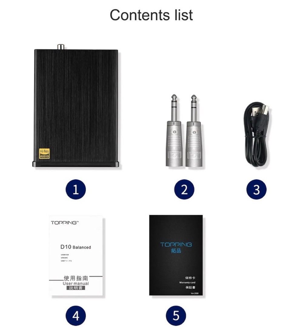 TOPPING D10 Balanced USB DAC DDC 解碼器 | 蝦皮購物