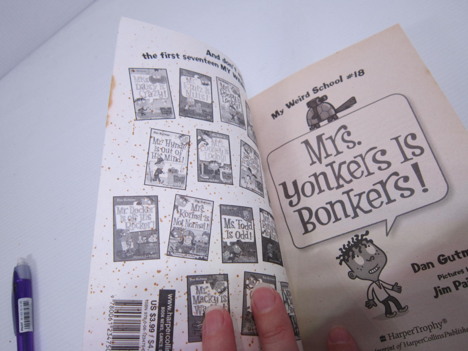 「二手書」Mrs Yonkers is Bonkers #18 My Weird school 英文讀本 Gutman | 蝦皮購物