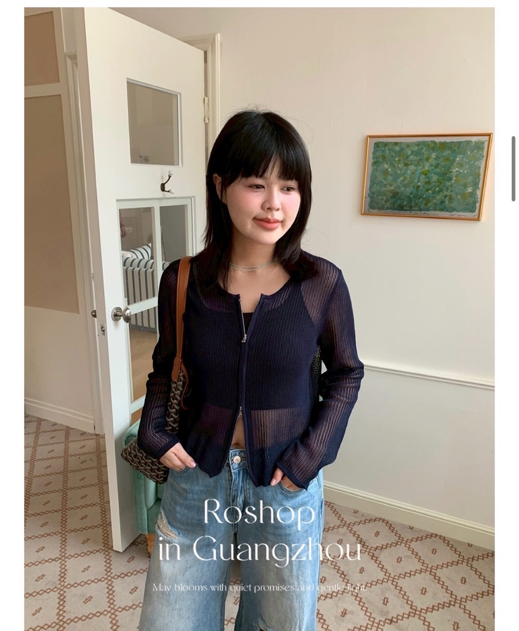 「全新」roshop 針織小外套/果凍襯衫（快速出貨） | 蝦皮購物